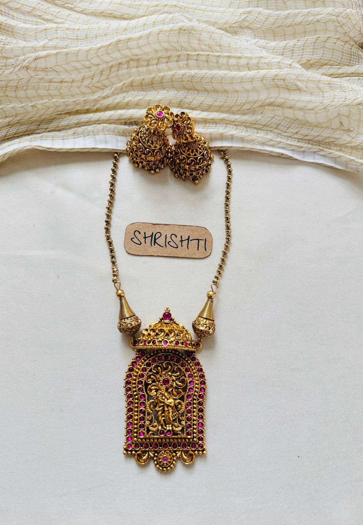 radha krishna ruby 75 – Shrishti Jewels